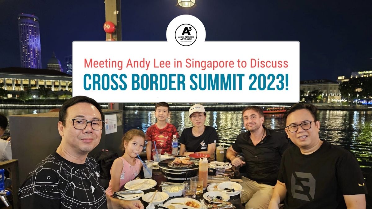 Meeting Andy Lee in Singapore to discuss Cross Border Summit 2023!